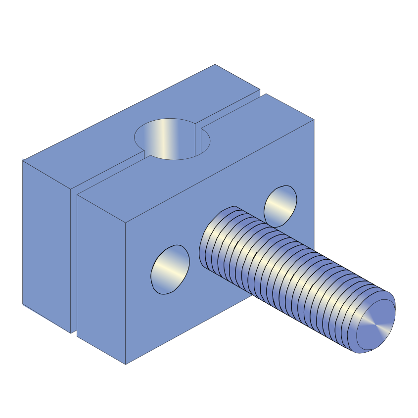 Threaded Rod Clamp | Flexistrut