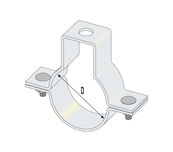 Light Duty Yoke Clamp | EP8 | Flexistrut