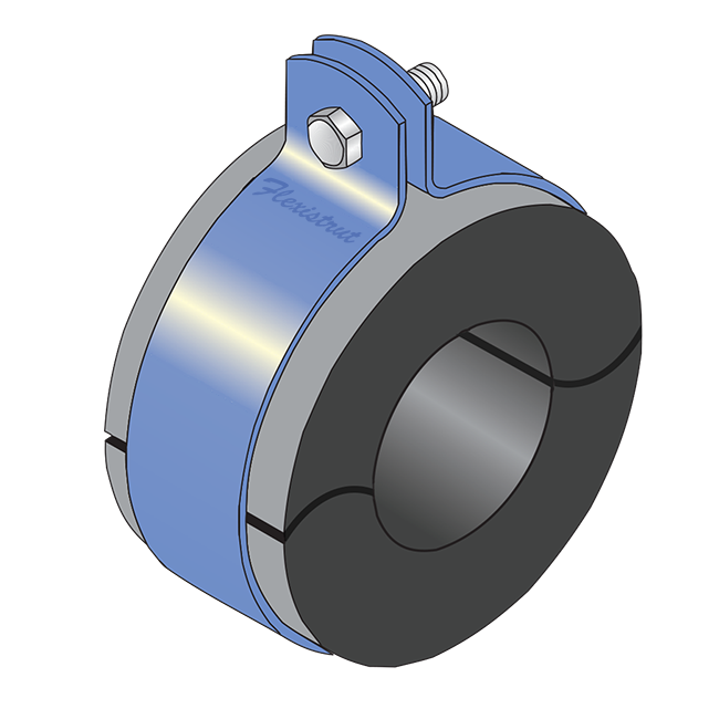 Band Clamp & Poly Block | FB130 | Flexistrut