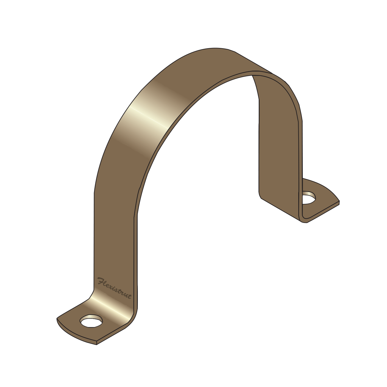 Standard Saddle Clamp | FM126 | Flexistrut