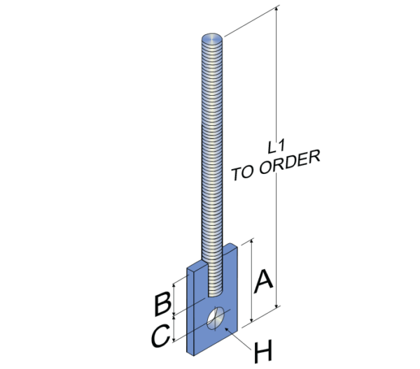 Blade End Hanger | Flexistrut