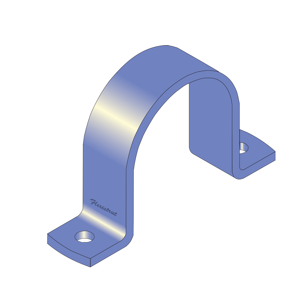 Medium Duty Saddle Clamp | FM15 | Flexistrut