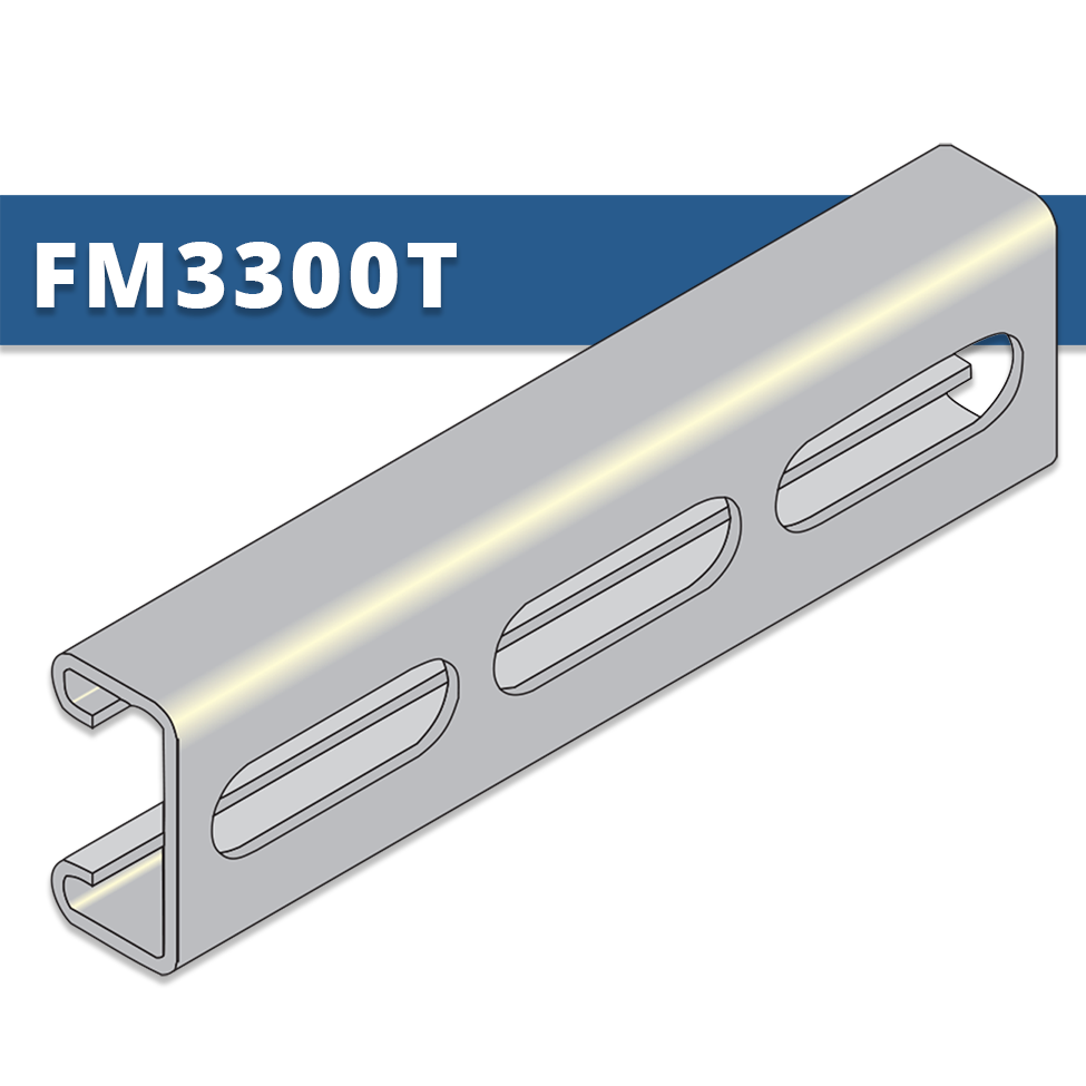 FM3300T - Slotted Strut | Flexistrut