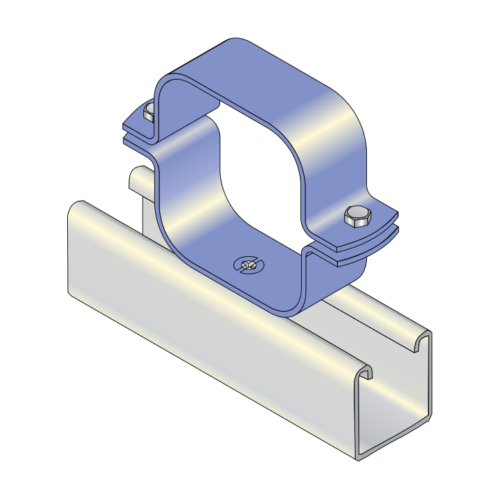 Quad Foil Clamp | Flexistrut
