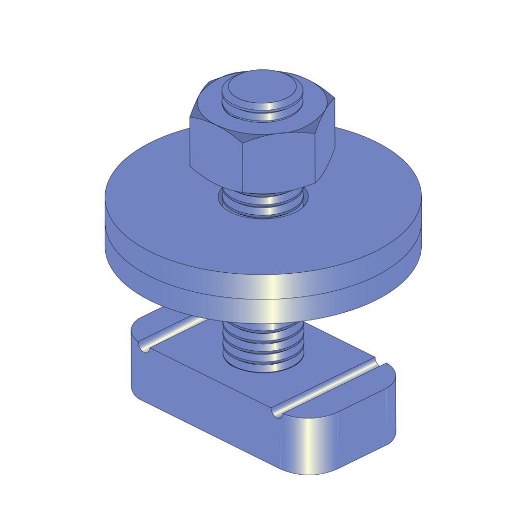 Pre-Mounted Channel Nut Assembly | Flexistrut
