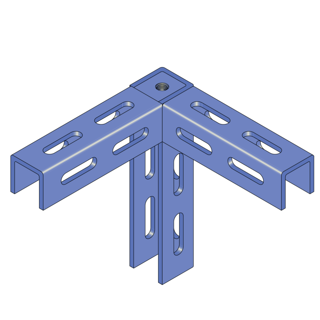 Internal 4 Way Bracket | SP50-4WB | Flexistrut