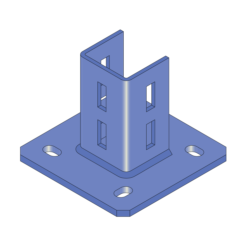 SUPA80® Base Plate | Flexistrut