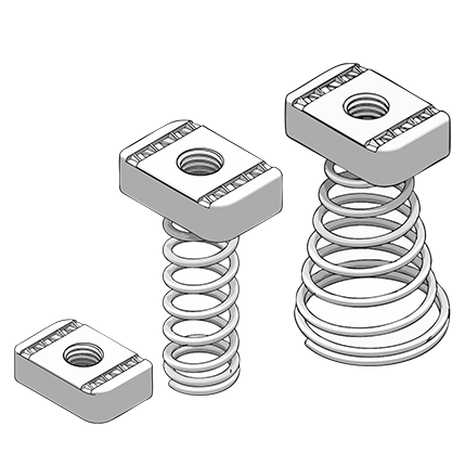 Channel/Spring Nuts | Flexistrut