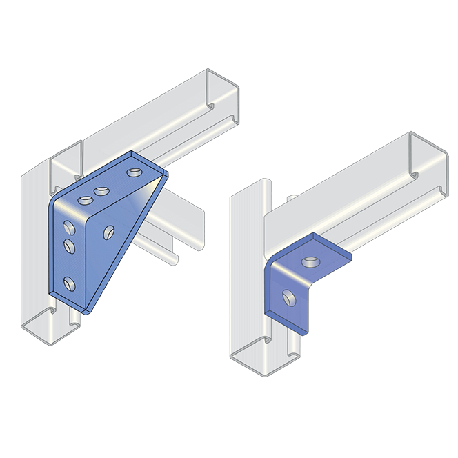 90° Angle Fittings | Flexistrut