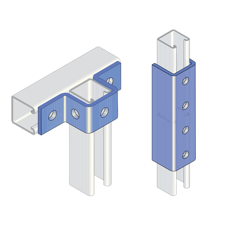 'U' Shape Fittings | Flexistrut